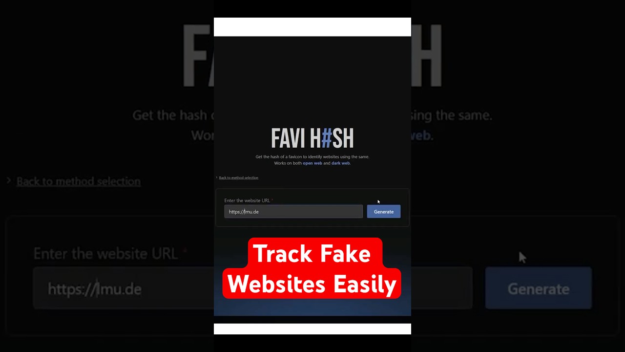 Trace Fake Websites on the Internet #osint