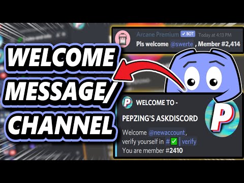 How to make a Discord Welcome Message (2021)