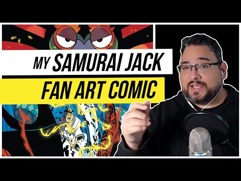 Check Out My Samurai Jack Fan Art Comic Book Story