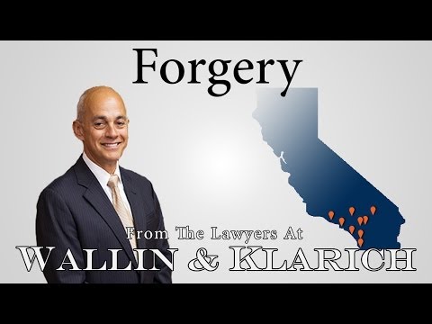 Forgery PC 470