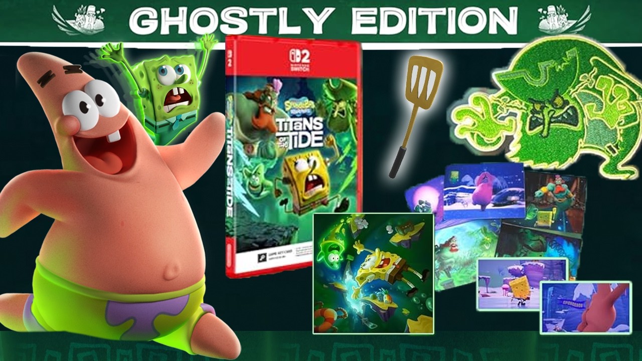 AMAZON’S EXCLUSIVE SPECIAL EDITION - SpongeBob Squarepants: Titans of the Tide Ghostly Edition