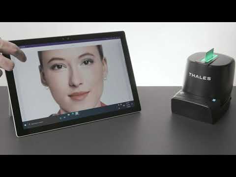 Thales Gemalto Intelligent Double-sided ID Card Reader CR5400i