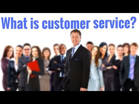 What is customer service ?
