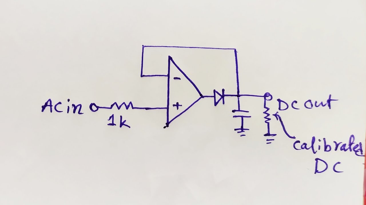 Precision Rectifier: Accurate Ac to DC converter