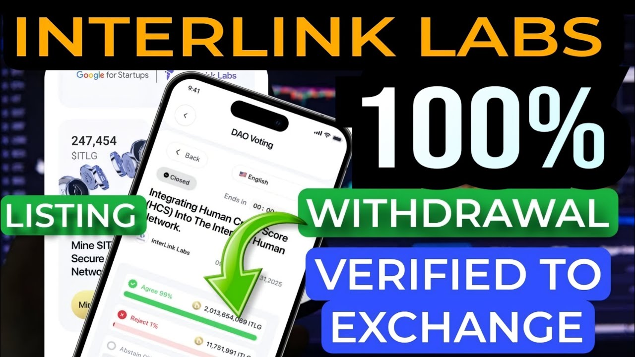 InterLink Labs Withdrawal Update - InterLink Network Verified To Exchange New Update - ITLG Price