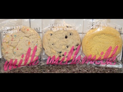 Milk Bar Momofuku Milk Shop: Confetti Cookie, Blueberry & Cream Cookie and Corn Cookie