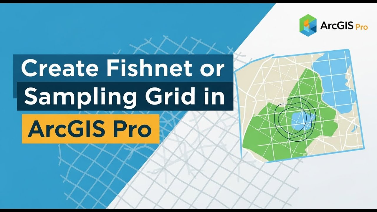 Create Fishnet Or Sampling Grid in ArcGIS Pro