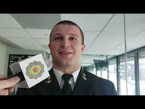 Meet Navy's #51 Football Captain Paul Carothers from Flowery Branch, GA.