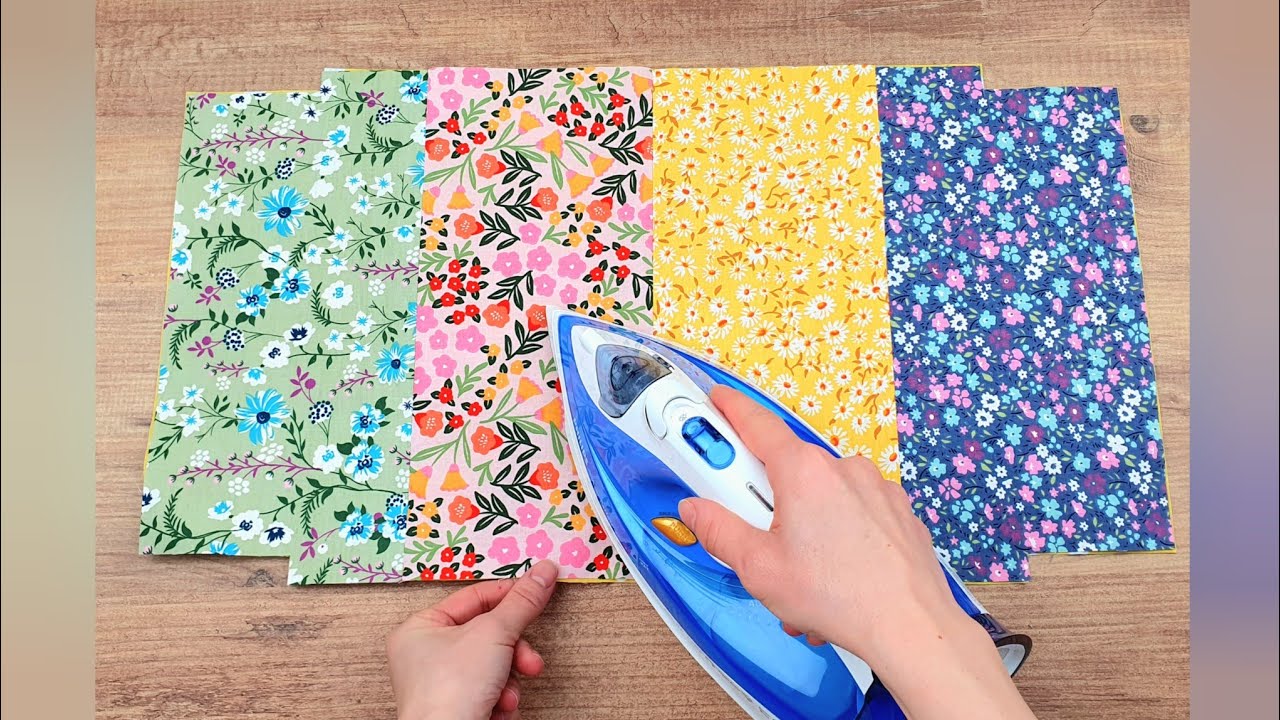 I make money selling this / I sew them in 10 minutes, 50 pieces a day / Sewing from fabric scraps