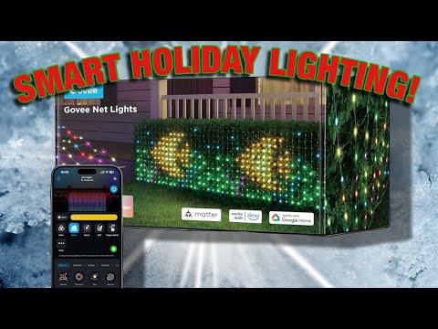 Smart Holiday Lighting Made Simple - Govee Net Lights Review