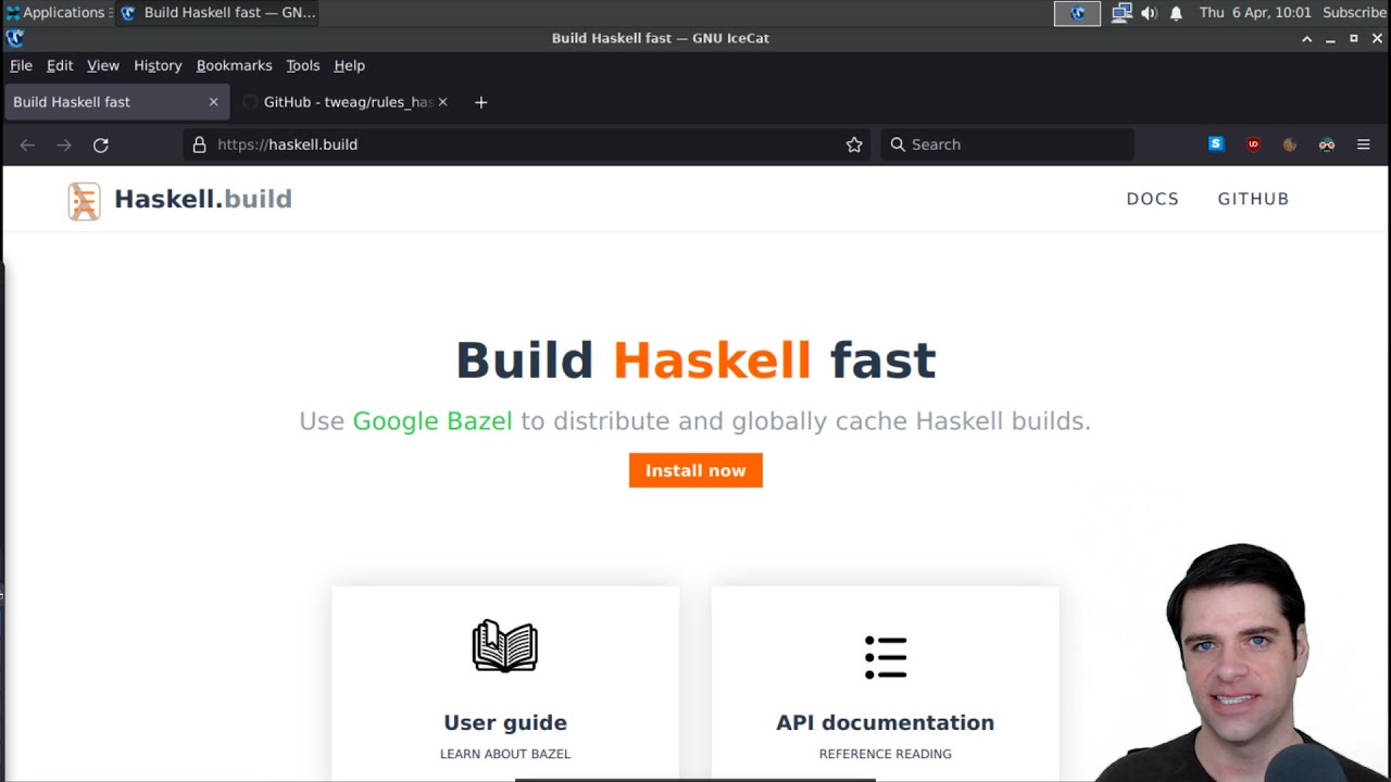 Let's read the (Bazel) rules_haskell source code