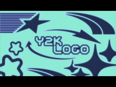✨ Y2K Logo Tutorial for Beginners ✨