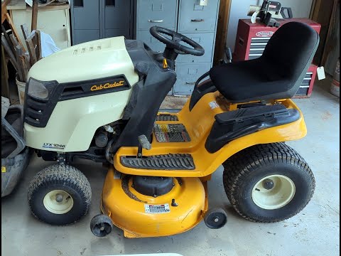 Cub Cadet LTX 1046 Riding Lawn Mower, Includes Attachments, See Details ...
