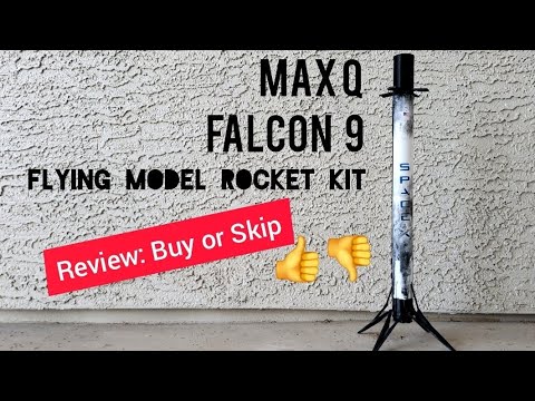 Max Q Space Falcon 9 Model Rocket Review: Buy or Skip? #modelrockets #rocketry