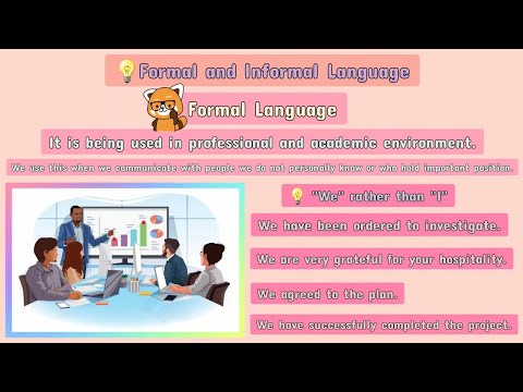 💟 (ENGLISH) What is the Difference Between Formal and Informal Language? | #iQuestionPH