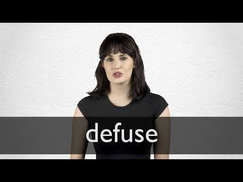 DEFUSE definition and meaning | Collins English Dictionary