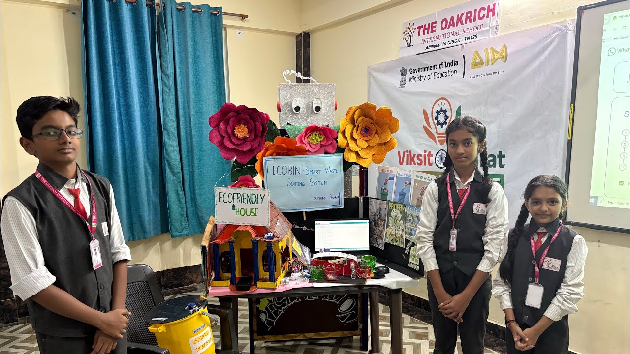 Ecobin: Where Technology Meets Trash! 🤖🚮 Sorting Waste, Saving the Planet