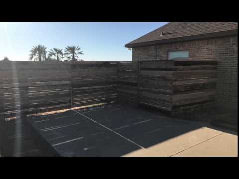 Horizontal Fence Installation - Philip's Fences