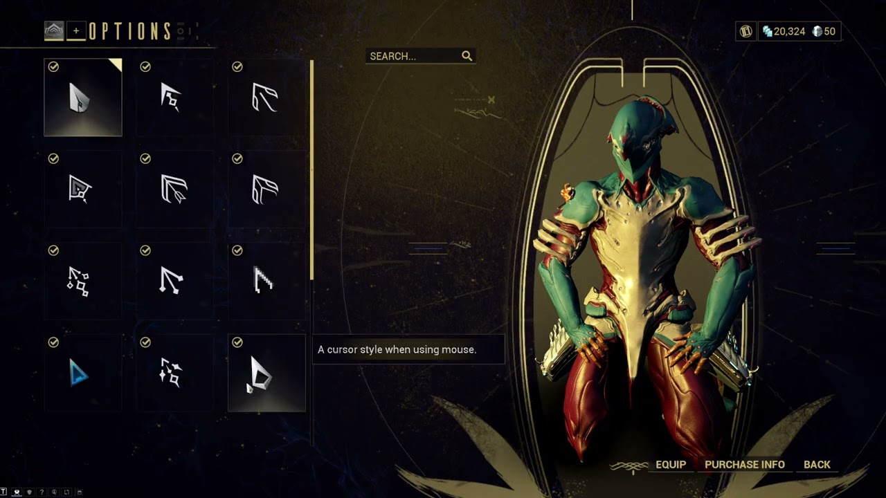 How to Change Cursor in Warframe