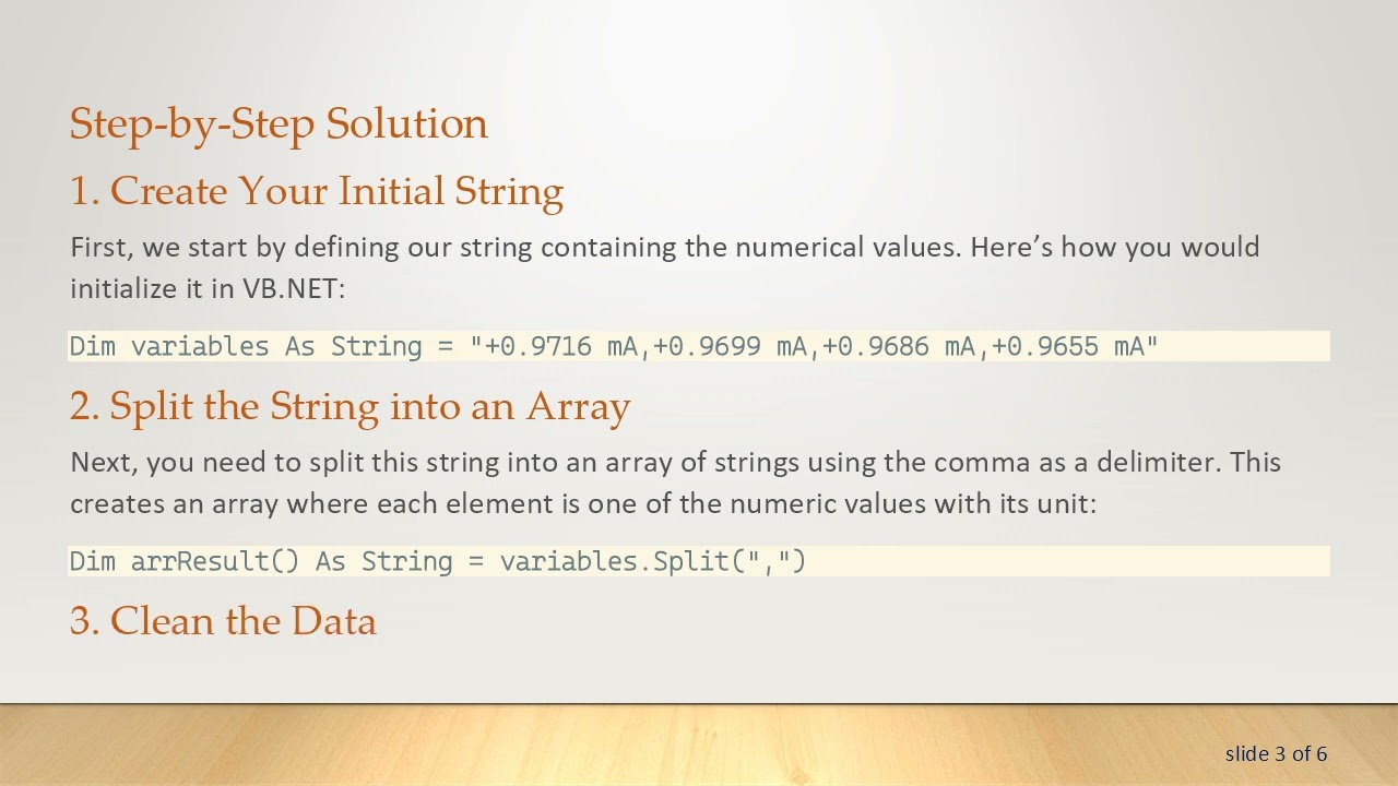 Converting String to String Array and Integer Array in VB.NET