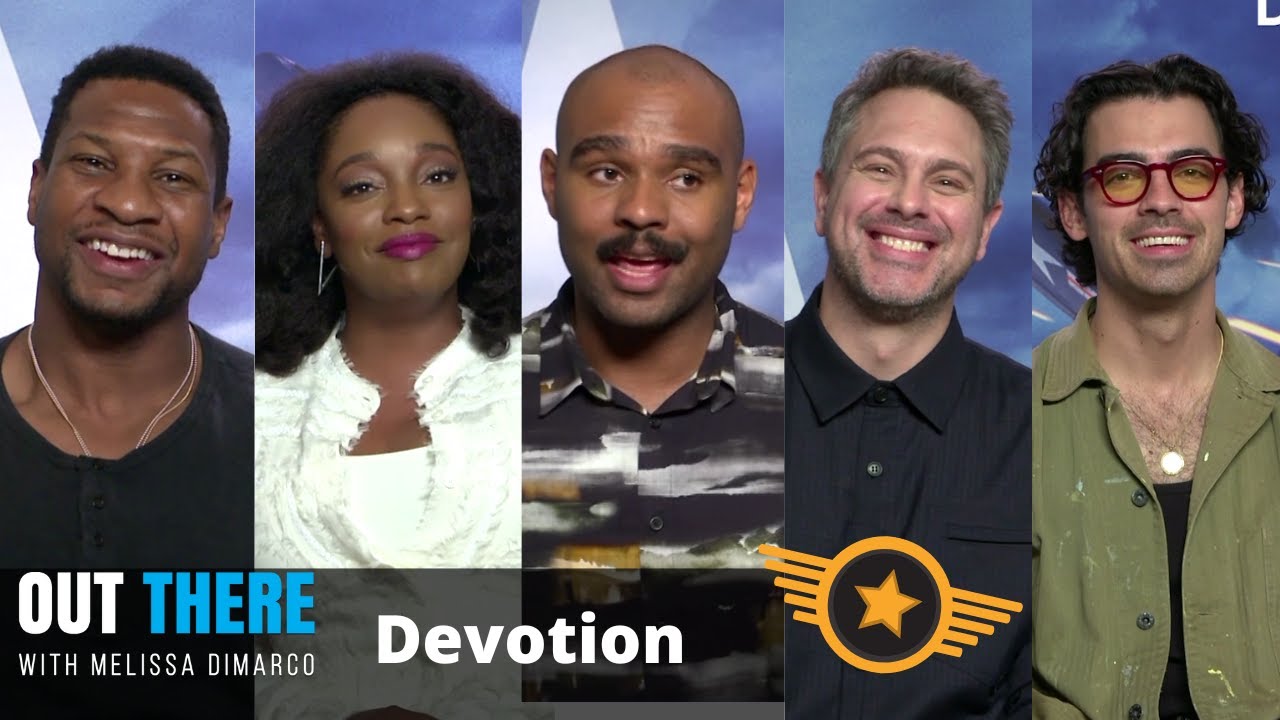 DEVOTION Interviews with Cast and Director | Out There with Melissa DiMarco