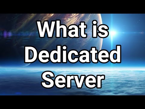 What is Dedicated Server. Urdu/ English