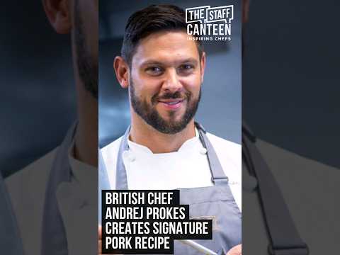 Chef Andrej Prokes creates signature pork recipe
