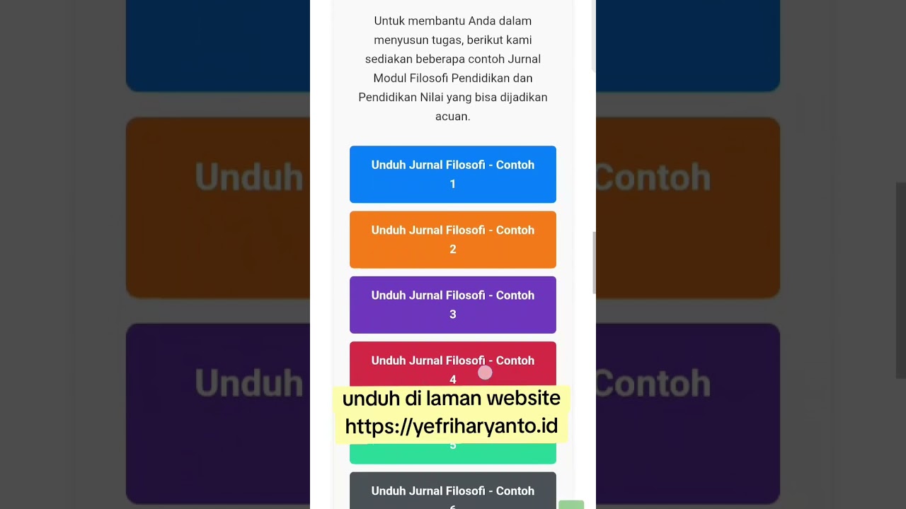 Download Contoh Jurnal Pembelajaran Modul Filosofi Pendidikan dan Pendidikan Nilai PPG Guru 2025.