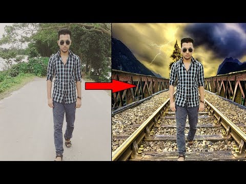 How to change background in Photoshop CS6 | Photoshop Tutorials