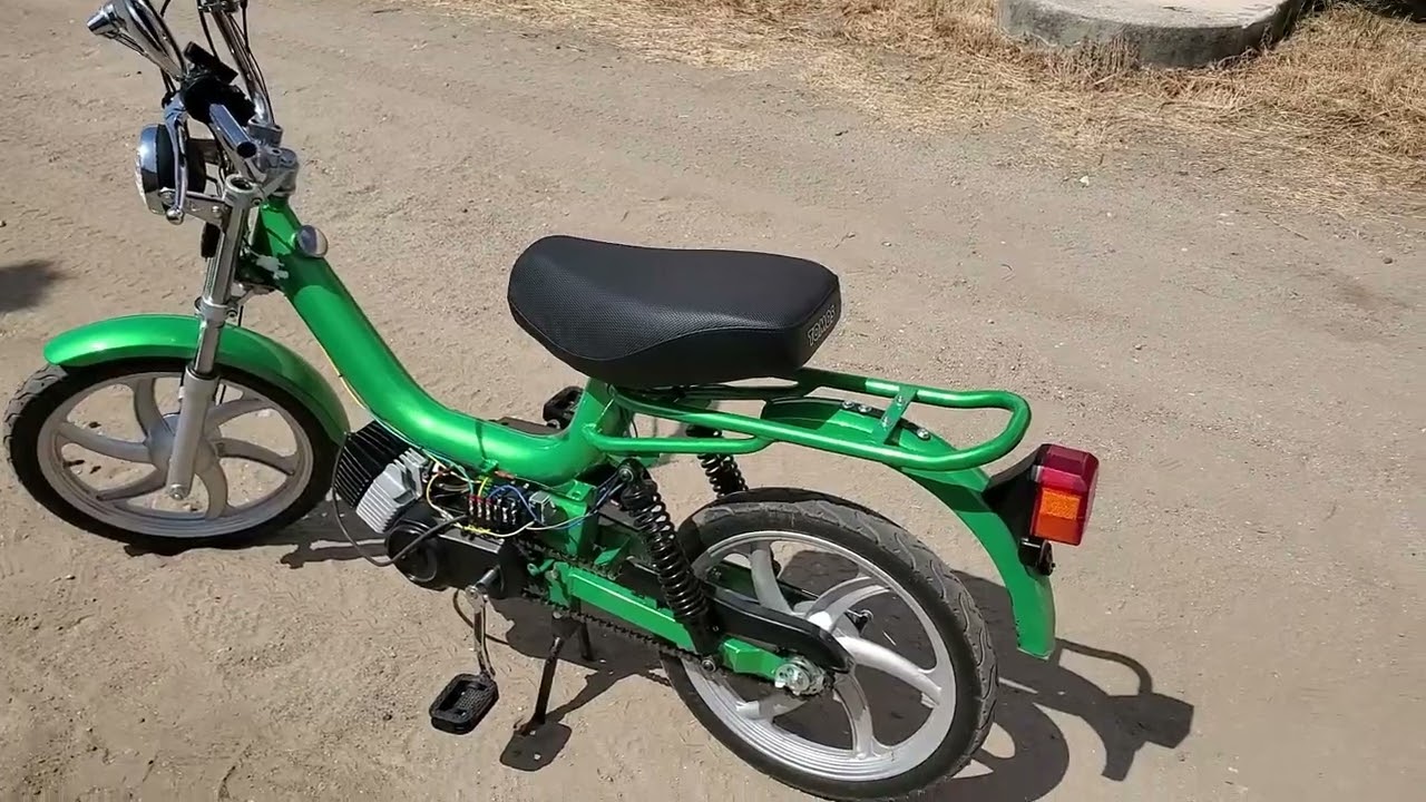 Tomos Flexer moped - first ride!!!