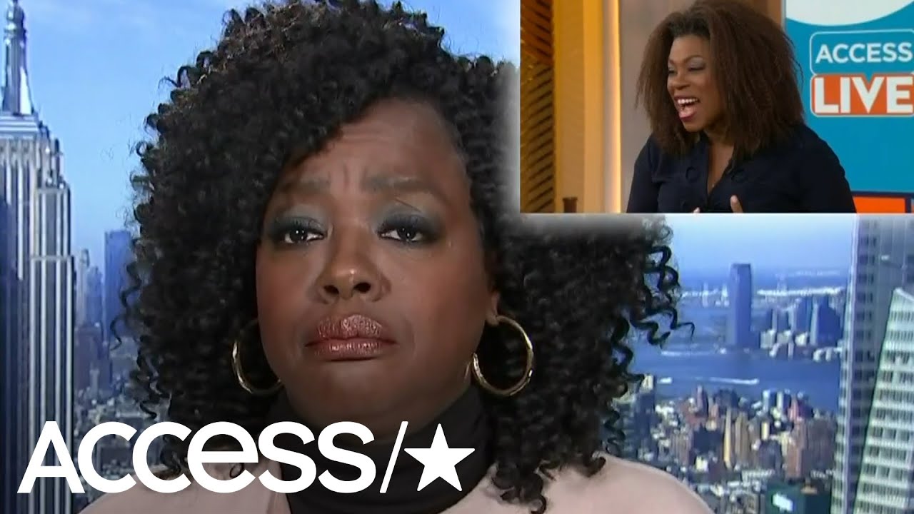 Viola Davis Surprises 'Sister' Lorraine Toussaint With A Sweet Message On-Air! | Access