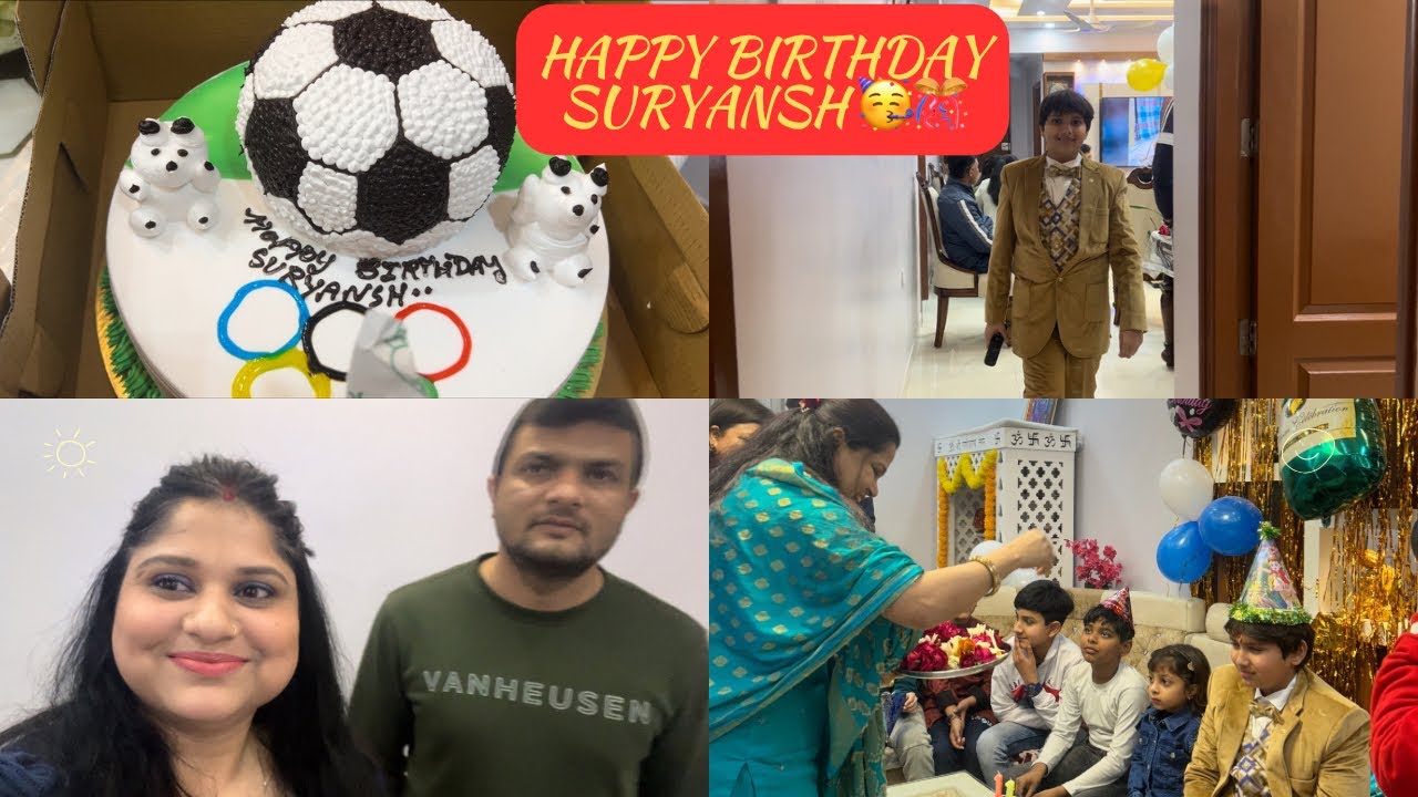Suryansh ka birthday Bacchon ne bhut injoy kiya| Happy Birthday Suryansh @prakritibajpaivlogs1665