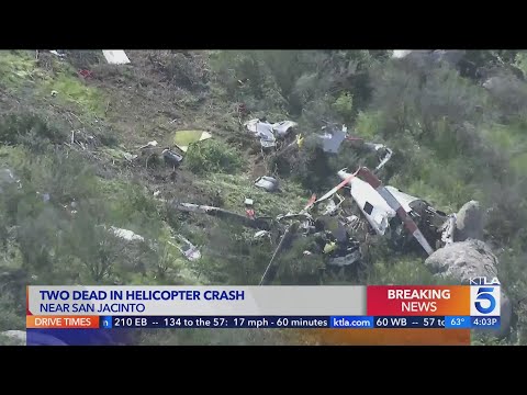 2 dead in helicopter crash in Perris area