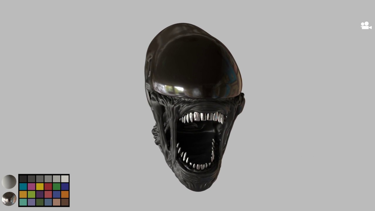 Xenomorph 3D Model and Rig