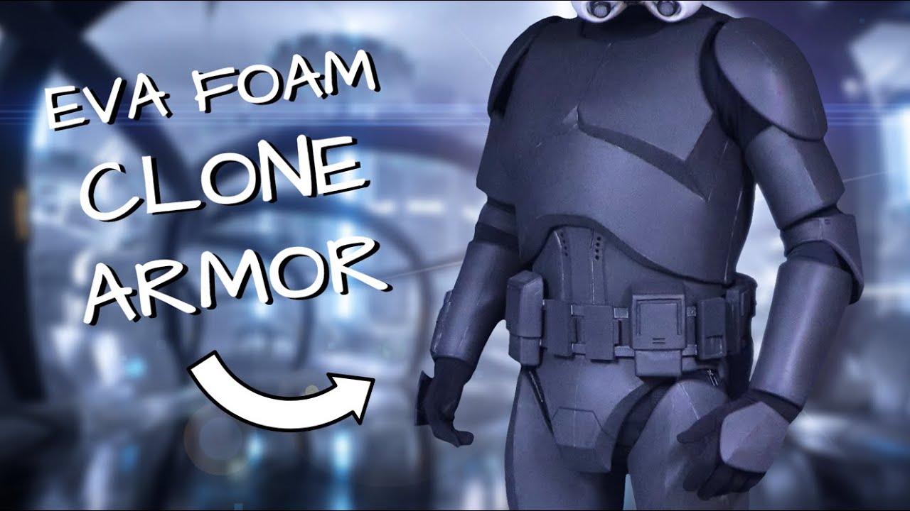 Make Your Own Foam CLONE TROOPER ARMOR | With Templates | Part 1