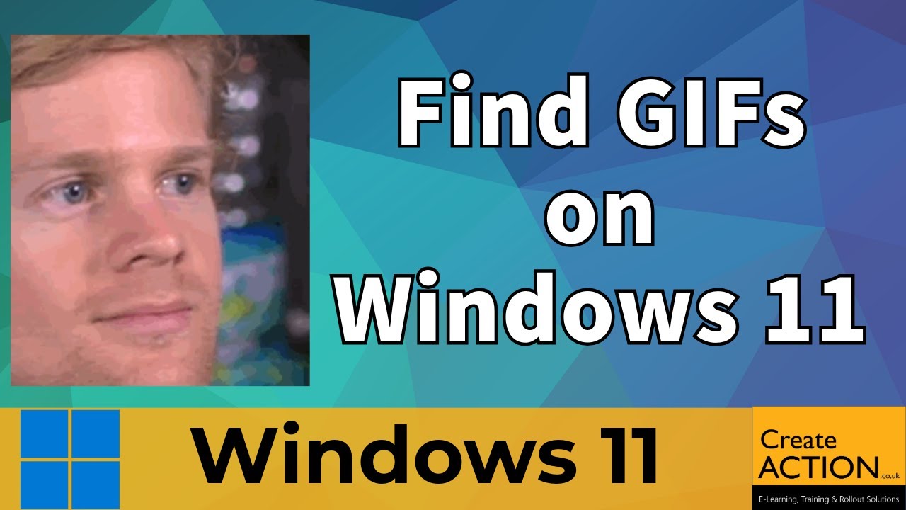 How to find GIFs in Windows 11