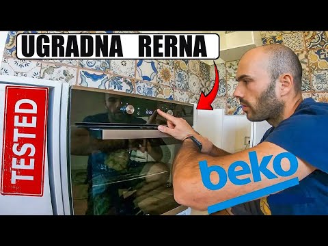 Test BEKO BIM15300XPS ugradna rerna