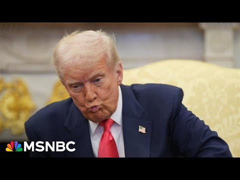 Trump’s economic approval rating hits record low in NBC poll