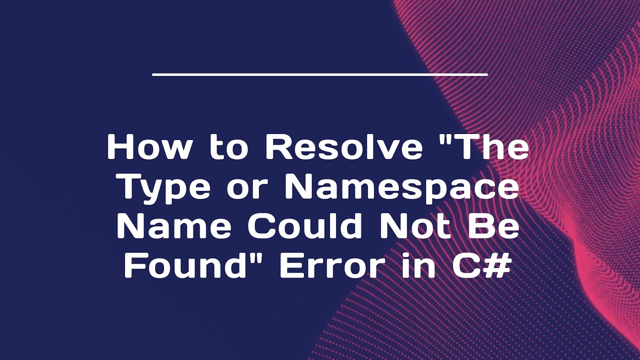 How to Resolve 