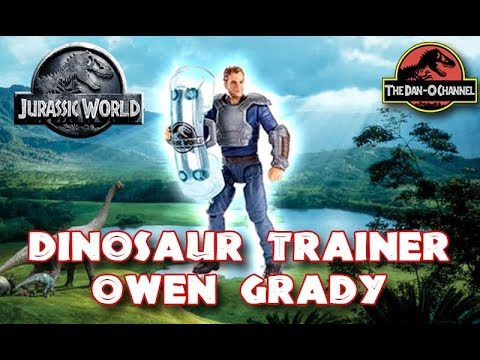 Dinosaur Trainer Owen | Jurassic World Fallen Kingdom action figure review