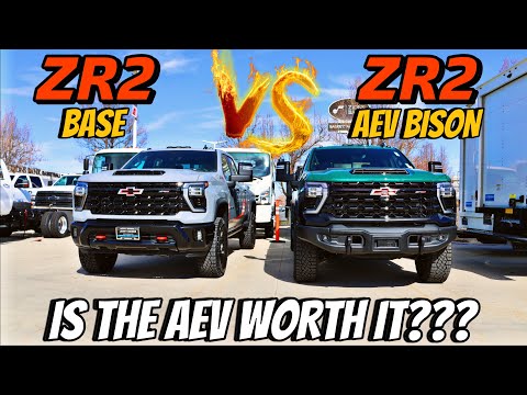 2024 Chevy Silverado ZR2 VS ZR2 AEV Bison: Who Would Pay $10K More This?