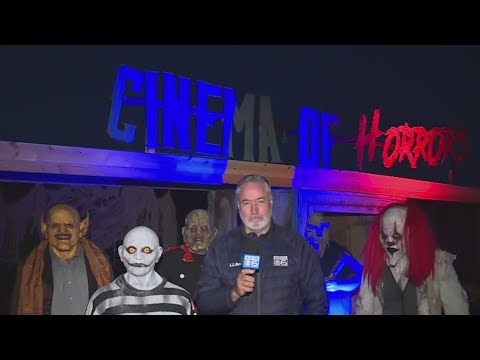 Drive-in theater takes scary movie season to next level