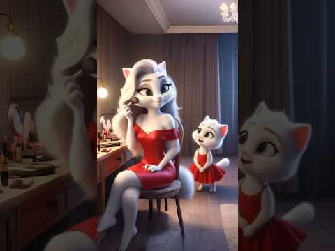 This cute kitten of cat just love to do makeup on her own #cat #cutecat #catlover