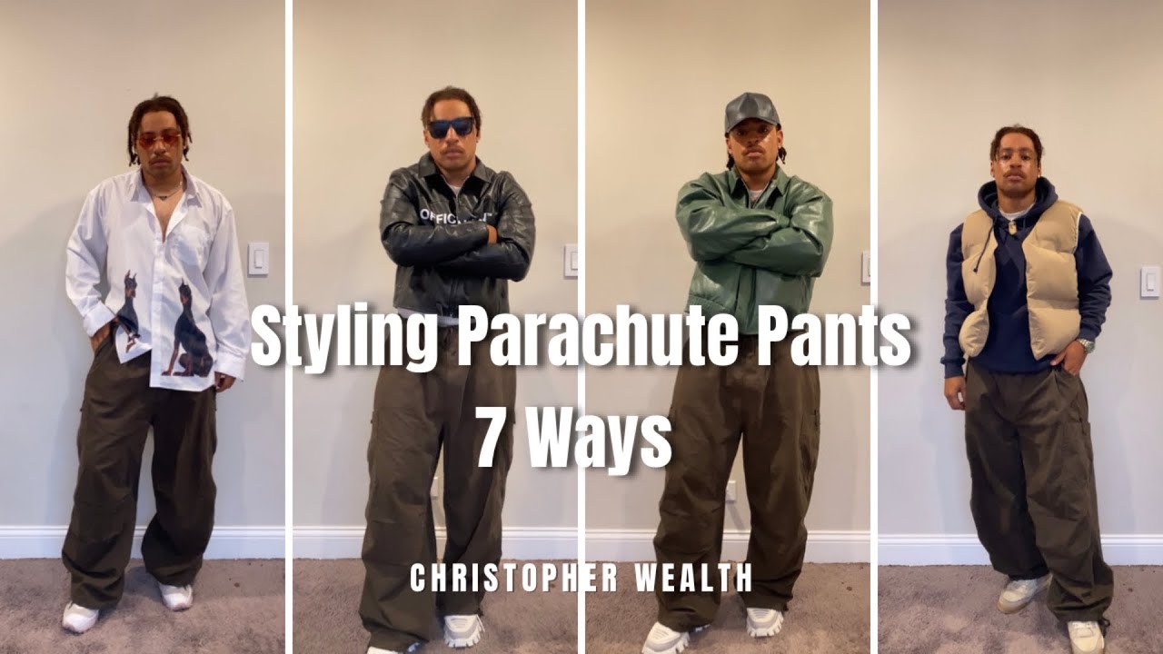 7 Ways to Style Parachute Pants