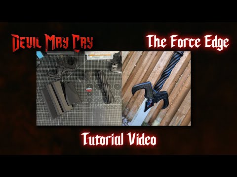 😈 The Force Edge – Devil May Cry (Netflix)・ STL File for 3D printing・Cults