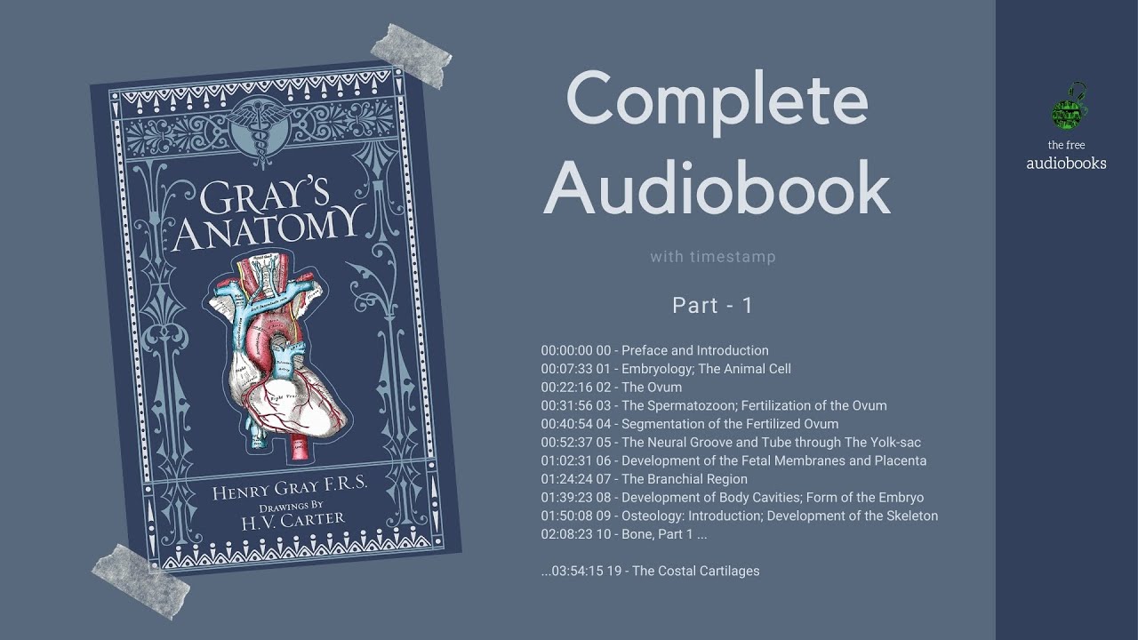 Gray's Anatomy by Henry Gray Audiobook - Part 1