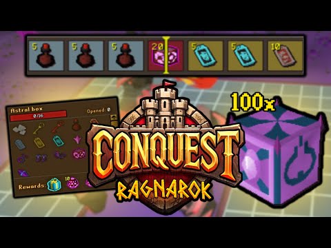The NEW Astral Boxes Are INSANE! Loot From 100 Astral Boxes - I GOT EXTREMELY LUCKY! Conquest RSPS