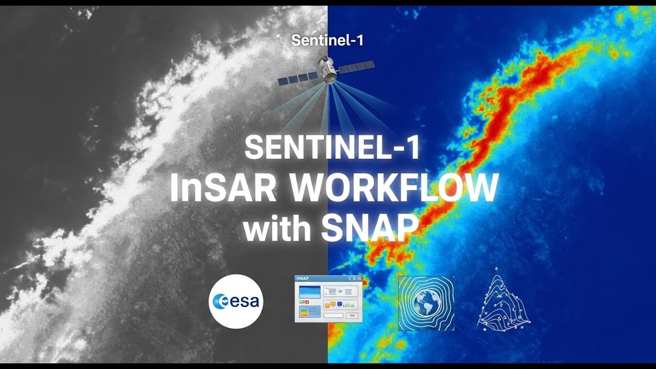 Sentinel-1 InSAR processing workflow with SNAP , part: 1