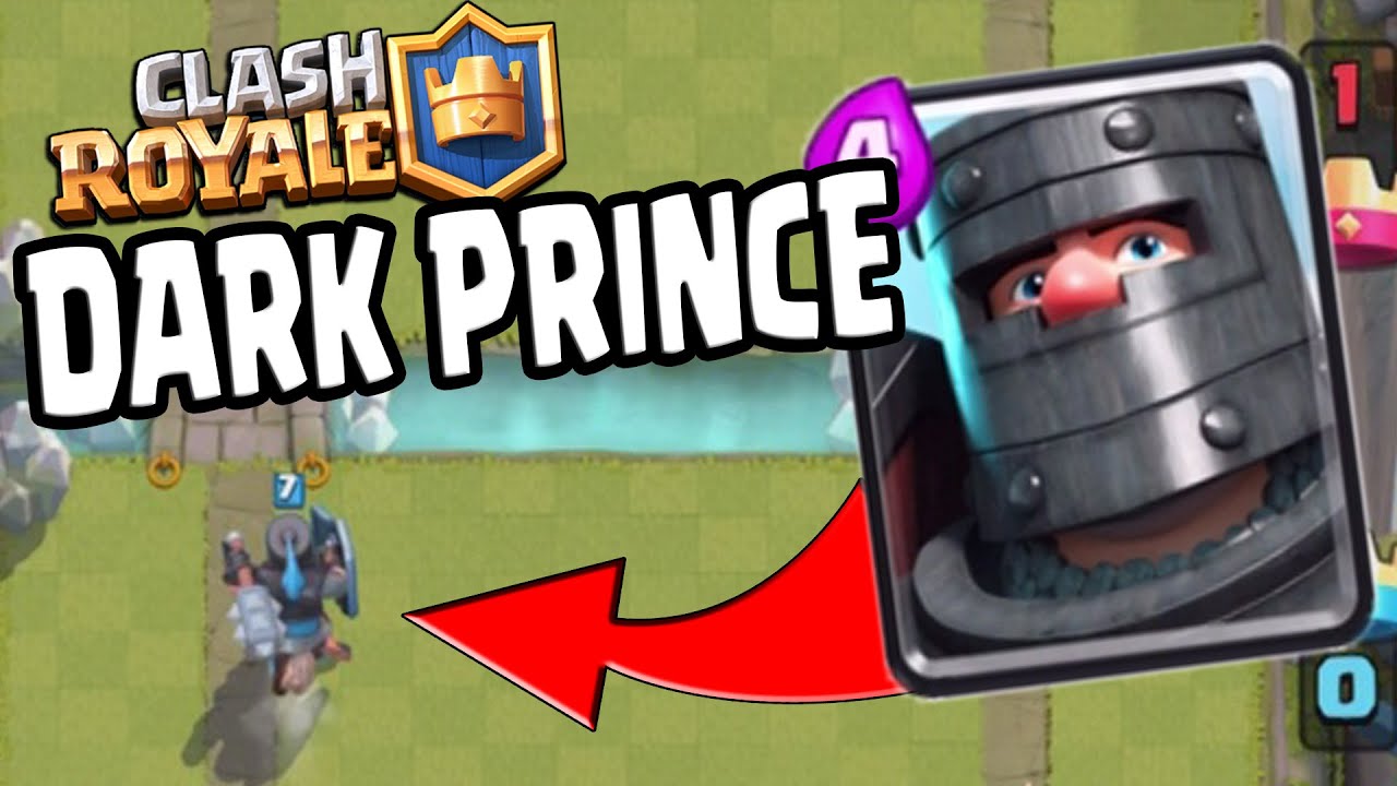 DARK PRINCE - Clash Royale - NEW EPIC TROOP CARD DARK PRINCE GAMEPLAY TIPS (Clash Royale)