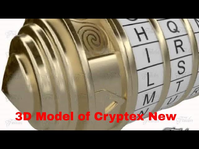 Cryptex New 3D Model - FlatPyramid